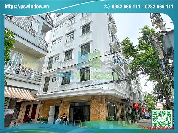 Thi công cửa nhôm xingfa tem đỏ nhập khẩu Quảng Đông kính hộp nan đồng ...